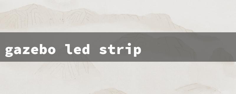 gazebo led strip lights（Canopy LED Strip Lights） | LED light website