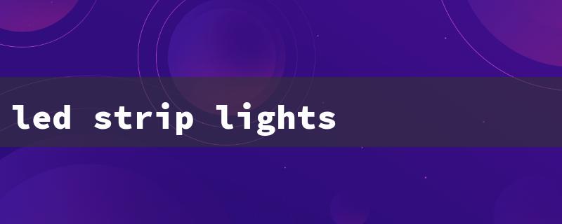 led strip lights hidden（Hidden Camera LED Strips） | LED light website