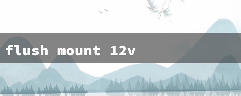 flush mount 12v led lights（12V LED Flush Mount Lights） | LED light website