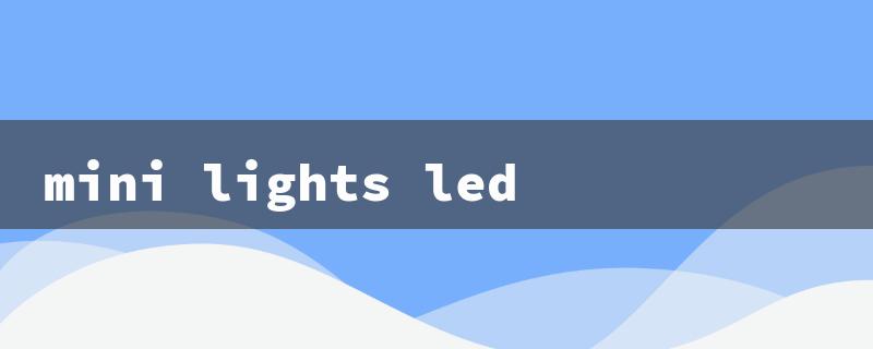 mini lights led（Craft Mini LED Lights） | LED light website