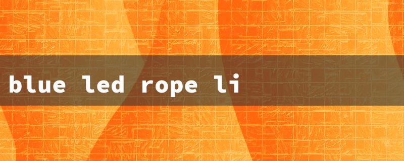 blue led rope light（Outdoor Blue LED Rope Lights） | LED light website