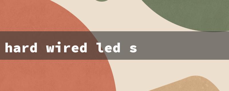 hard wired led strip lights（LED Rope Light Wiring） | LED light website