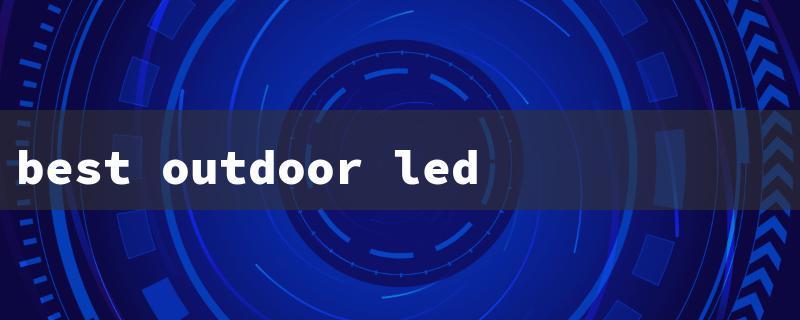 best outdoor led step lights | LED light website