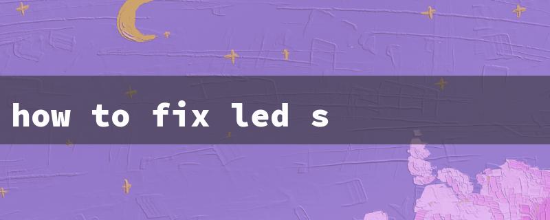 how to fix led strip lights when half are out（Fixing Half-Out LED ...