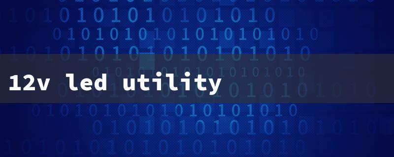 12v led utility light | LED light website
