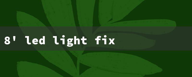 8′ led light fixtures（8ft LED Light Fixtures） | LED light website