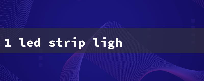 1 led strip light（1m LED Strip Lights） | LED light website