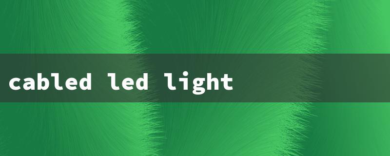 cabled led lighting | LED light website