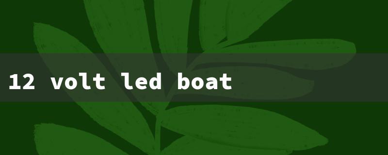 12 volt led boat cabin lights（12V LED Marine Cabin） | LED light website