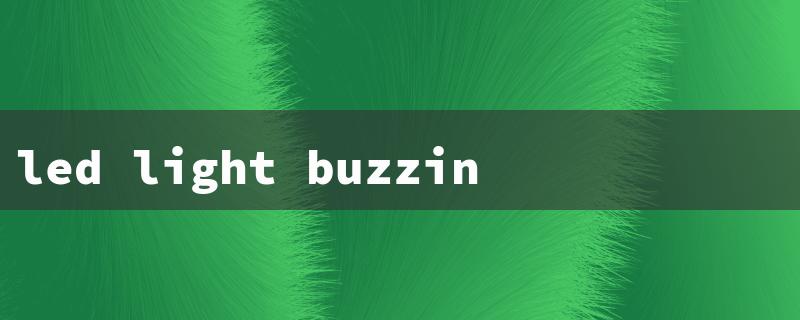 led light buzzing with dimmer（Buzzing LED Lights） | LED light website